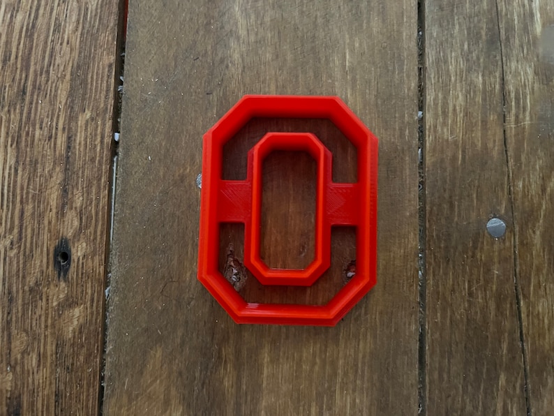 Varsity O Letter Shape Cutter – Unique Shape for Baking, Crafts, and ...