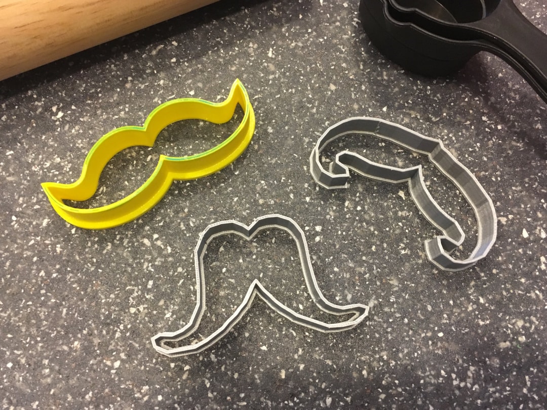 Moustache Cookie Cutter Set - Etsy