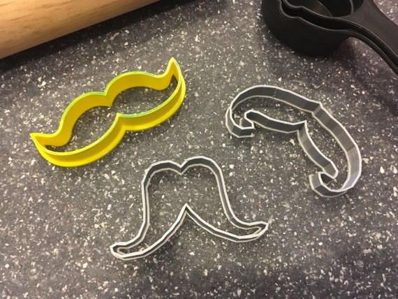 Moustache Cookie Cutter Set | Etsy