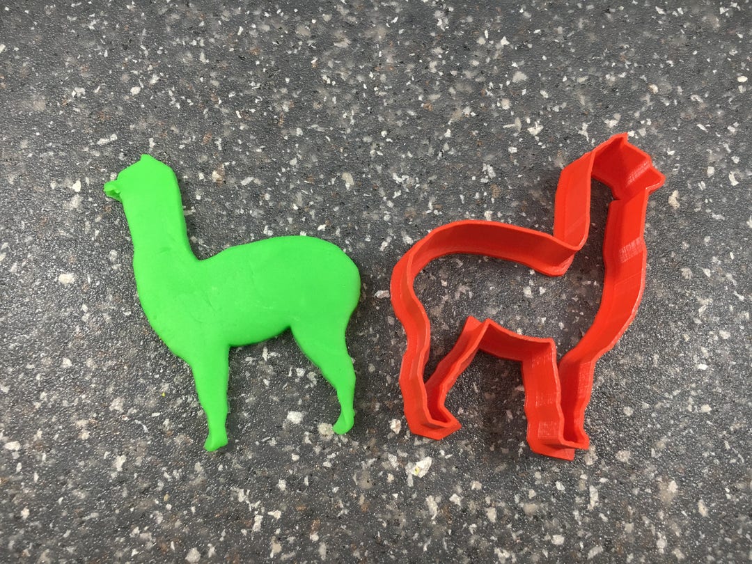 Alpaca Cookie Cutter – Perfect for Farm, Animal-themed Baking and ...