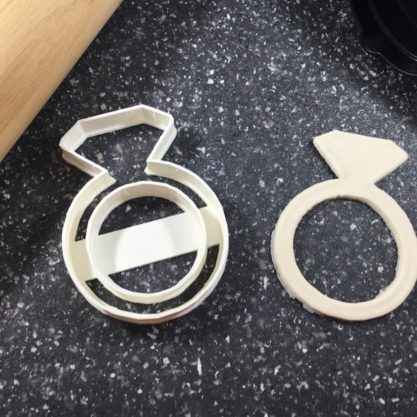 Diamond Ring Cookies - Etsy