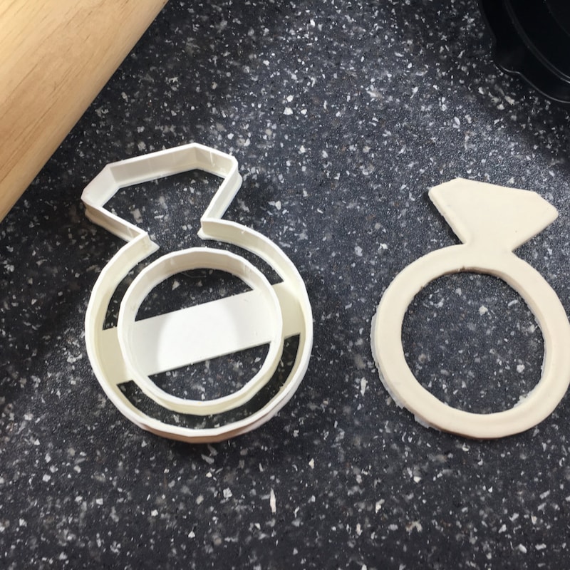 Diamond Ring Cookies - Etsy