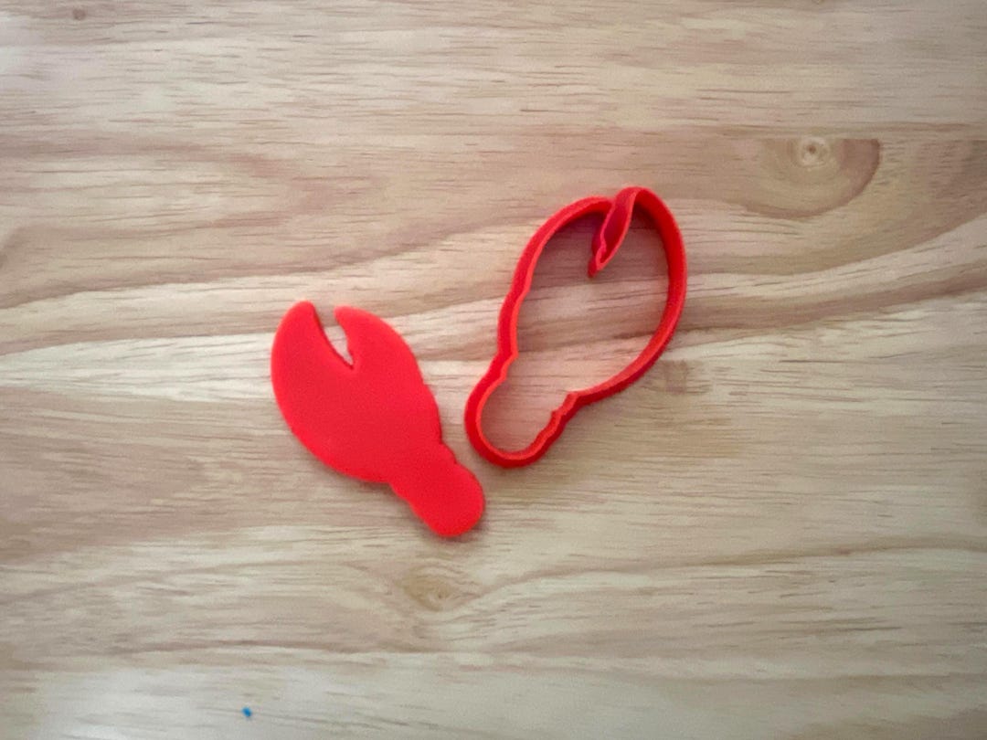 Lobster Claw Cookie Cutter – Seafood Shape for Beach Parties, Coastal ...