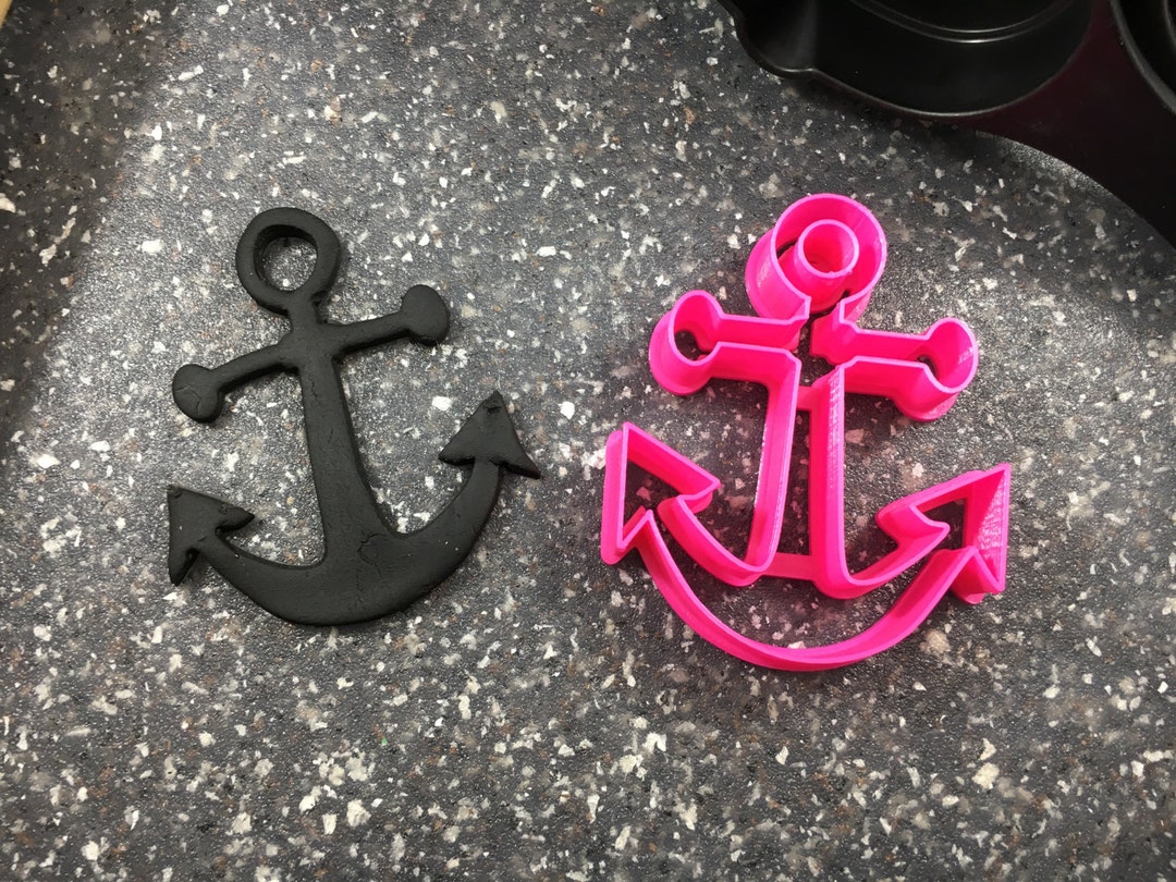 Anchor Shape Cookie Cutter (advanced) - Etsy