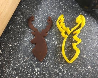 Doe Buck Cookie or Fondant Cutter Set | Etsy