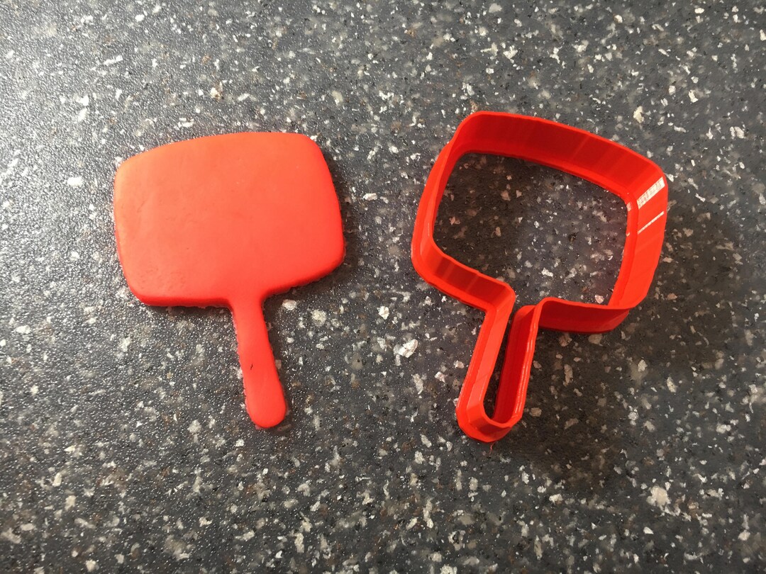 Hand Mirror Cookie Cutter: Vintage Style 3D Printed Baking - Etsy