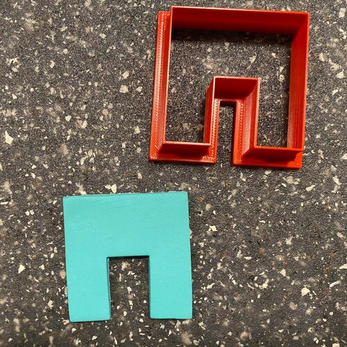 Square Tier Shape Cookie Cutter - Etsy