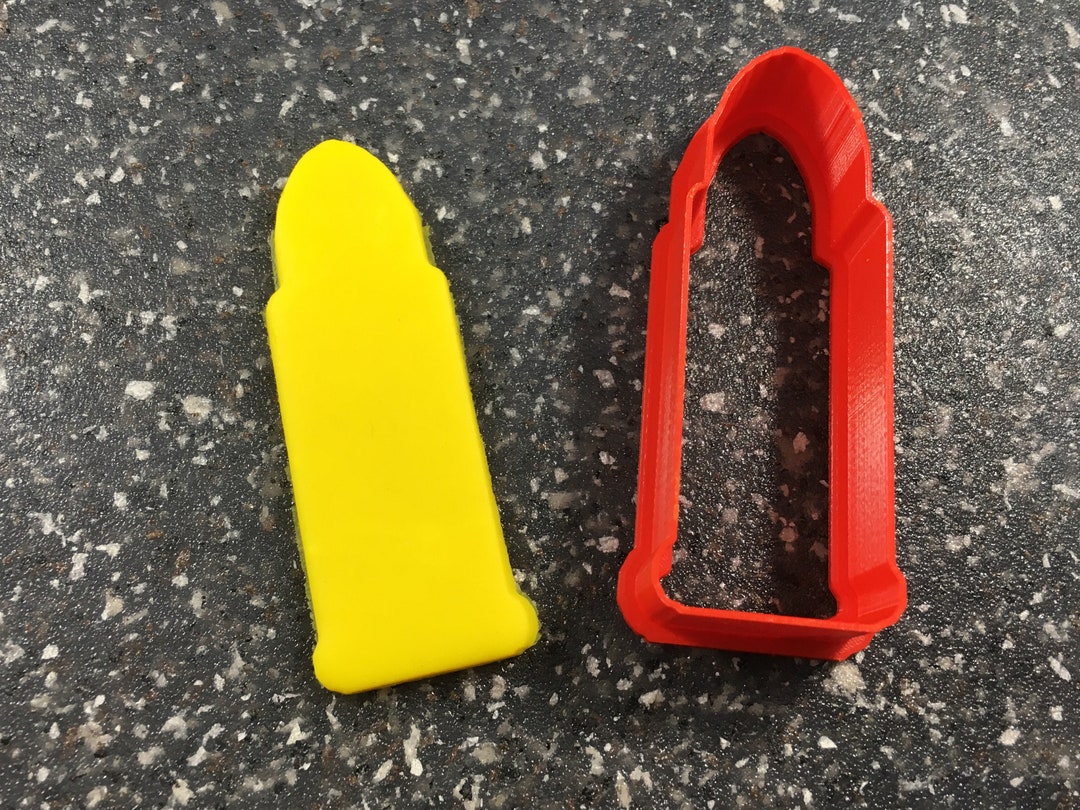 Bullet Shape Cookie Cutter | Fun, Custom and Themed Baking for Parties ...
