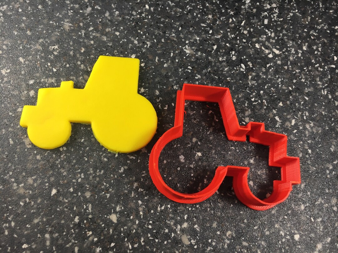 Tractor Cookie Cutter - Farm-themed Baking Tool for Cookies & Crafts ...