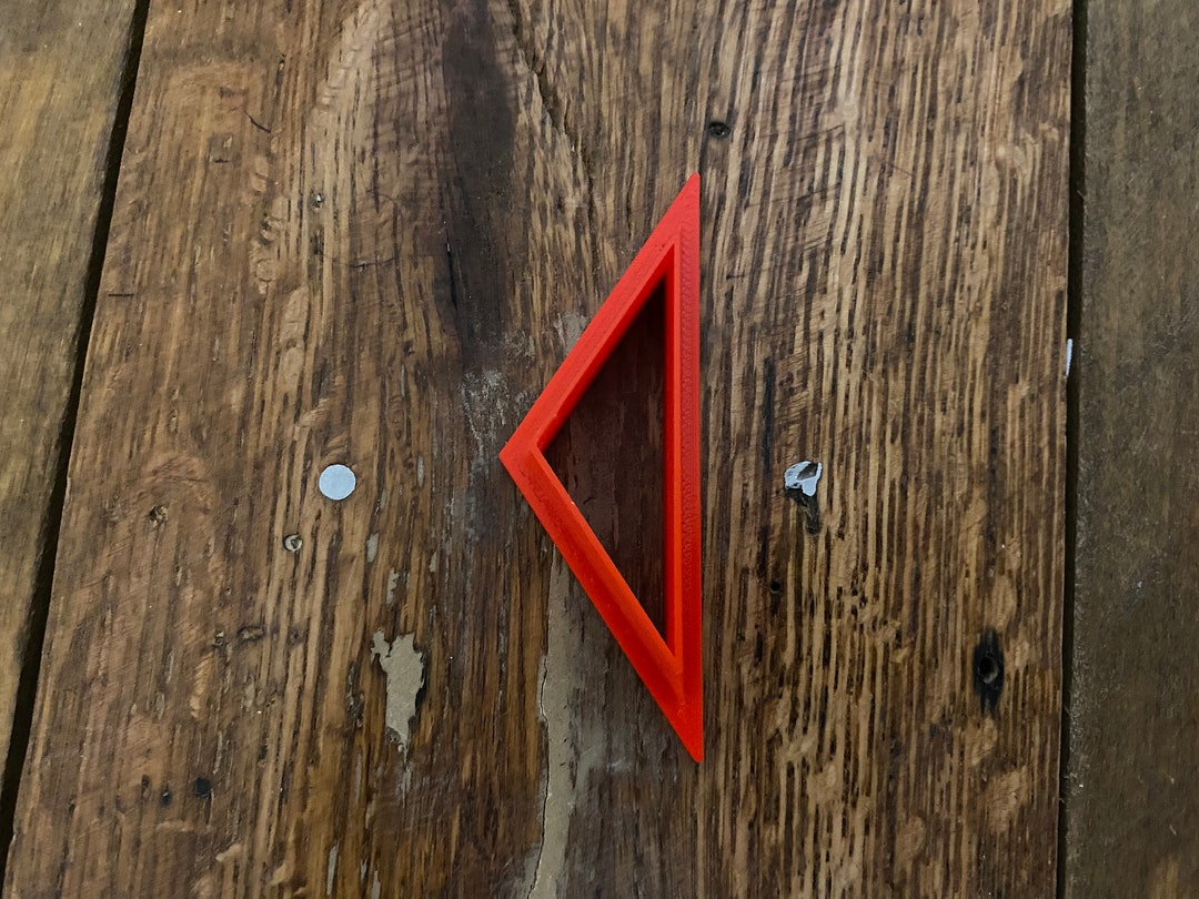 Half Diamond Shape Cookie Cutter - Etsy