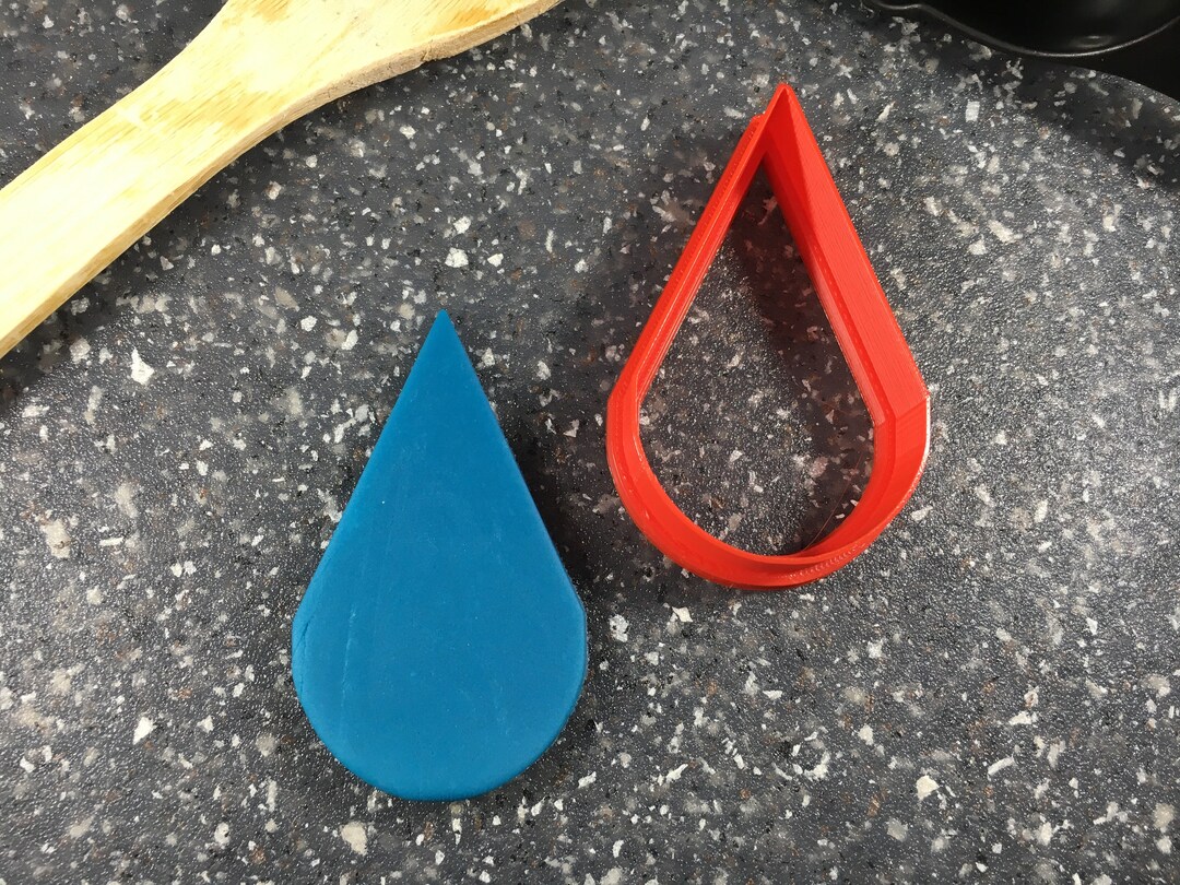 Tear Drop Shape Cutter – Elegant Design for Baking, Crafts, and ...