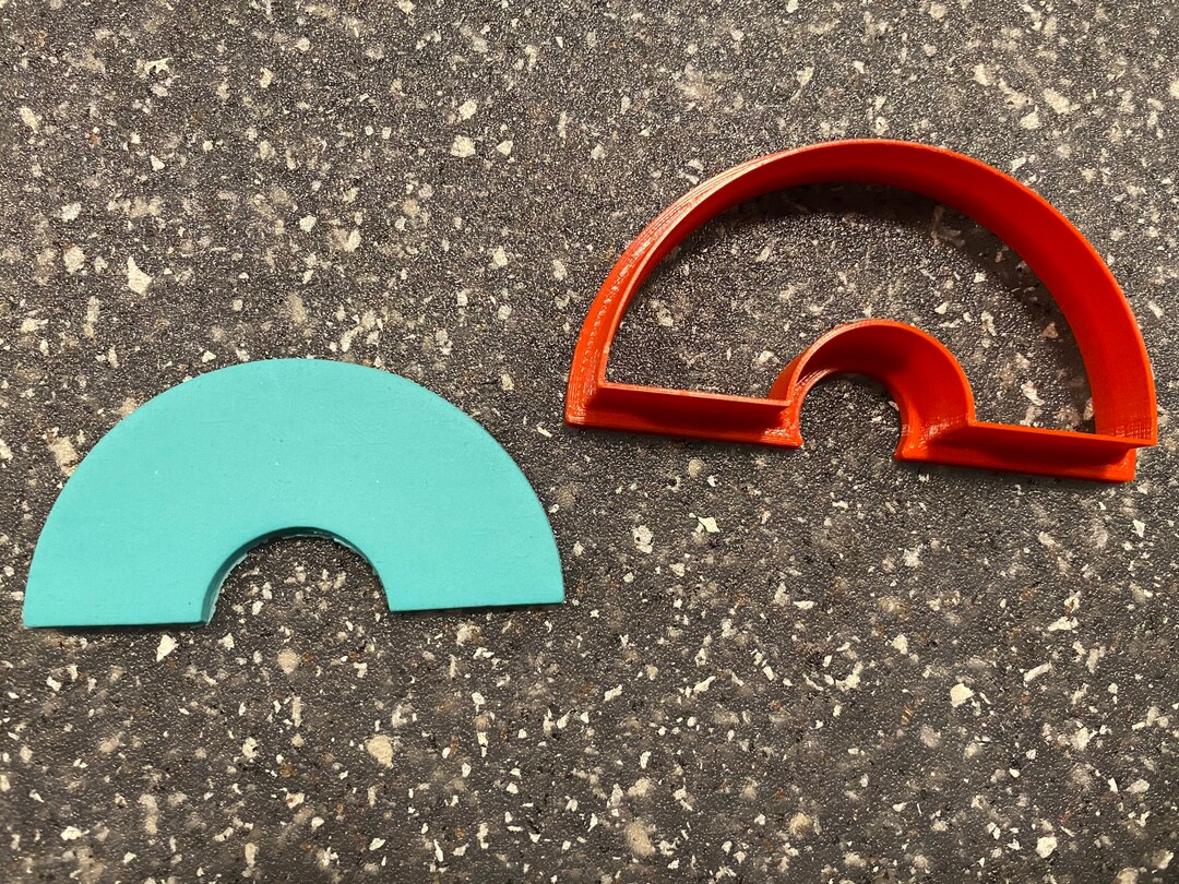 Half Arch Shape Cookie Cutter – Ideal for Baking, Cookies, and Craft ...