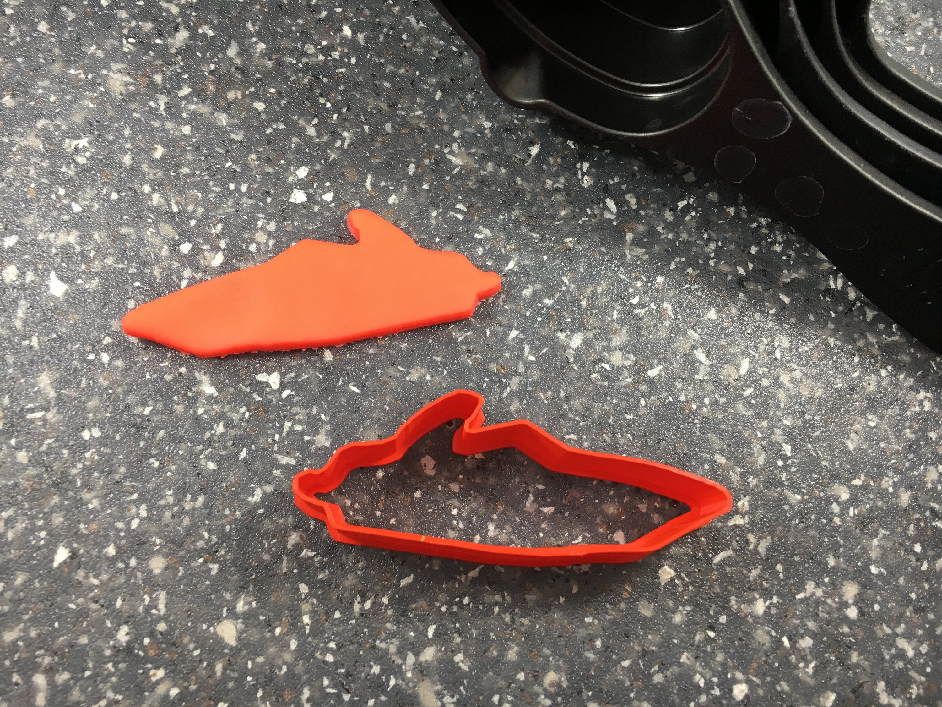 Speed Boat Shape Cookie or Fondant Cutter - Etsy