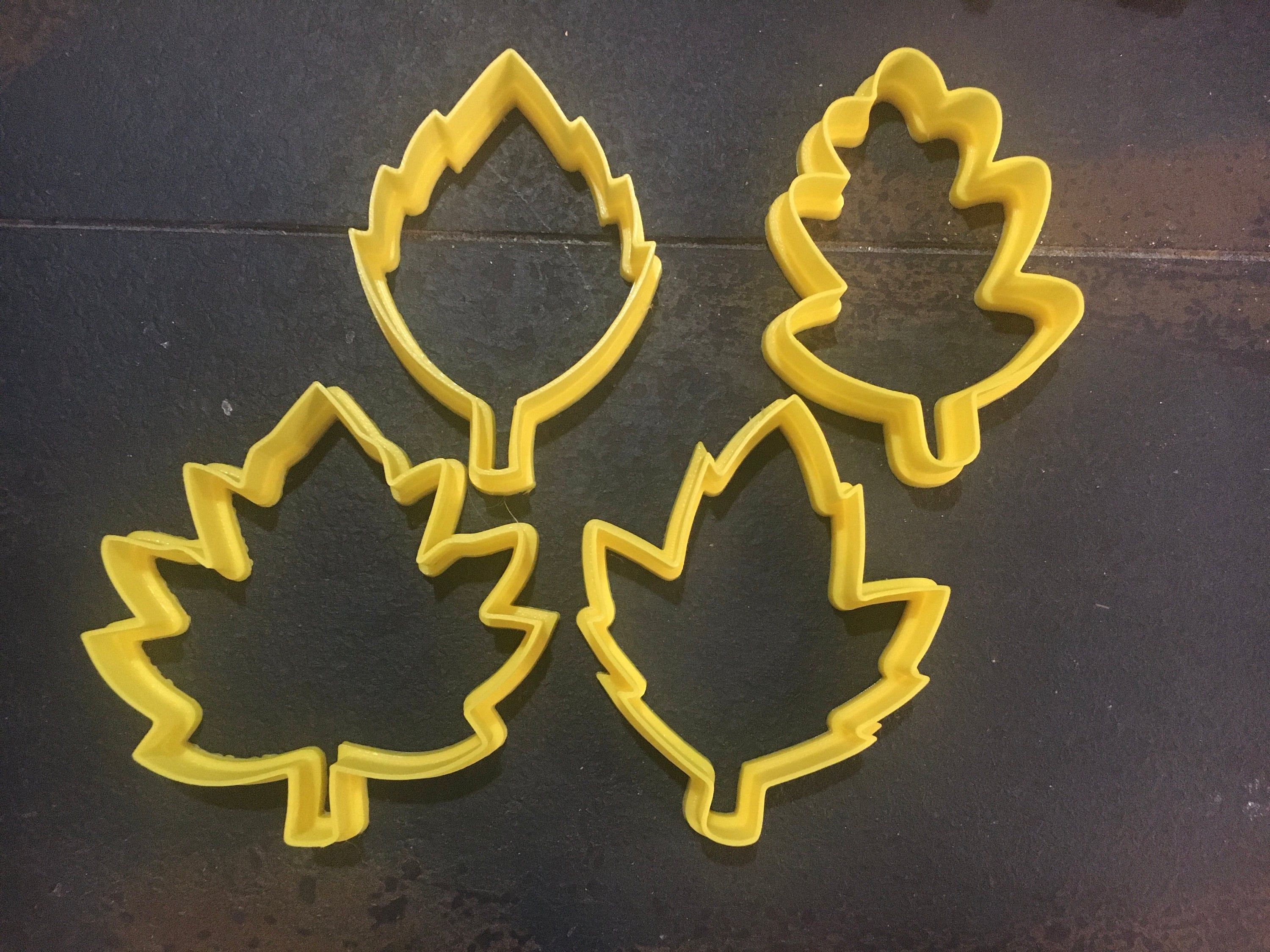 Fall Leaves Cookie Cutter Set - Etsy