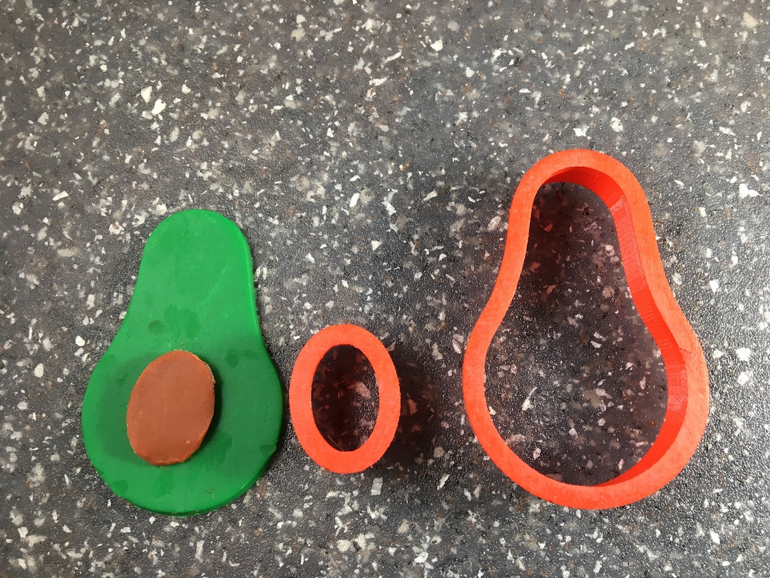 Avocado Cutter – Fun Shape for Baking, Crafts, and Food-themed Projects ...