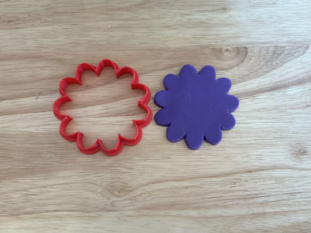 Daisy Flower Cookie Cutter | 3D Printed for Baking, Crafts & Decorating ...