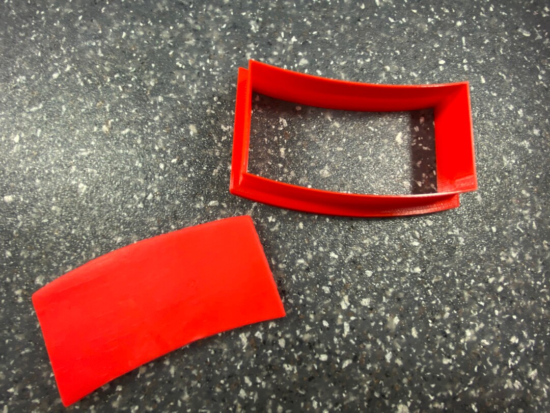 Curved Rectangle Shape Cutter Set - Various Sizes for Versatile Baking ...