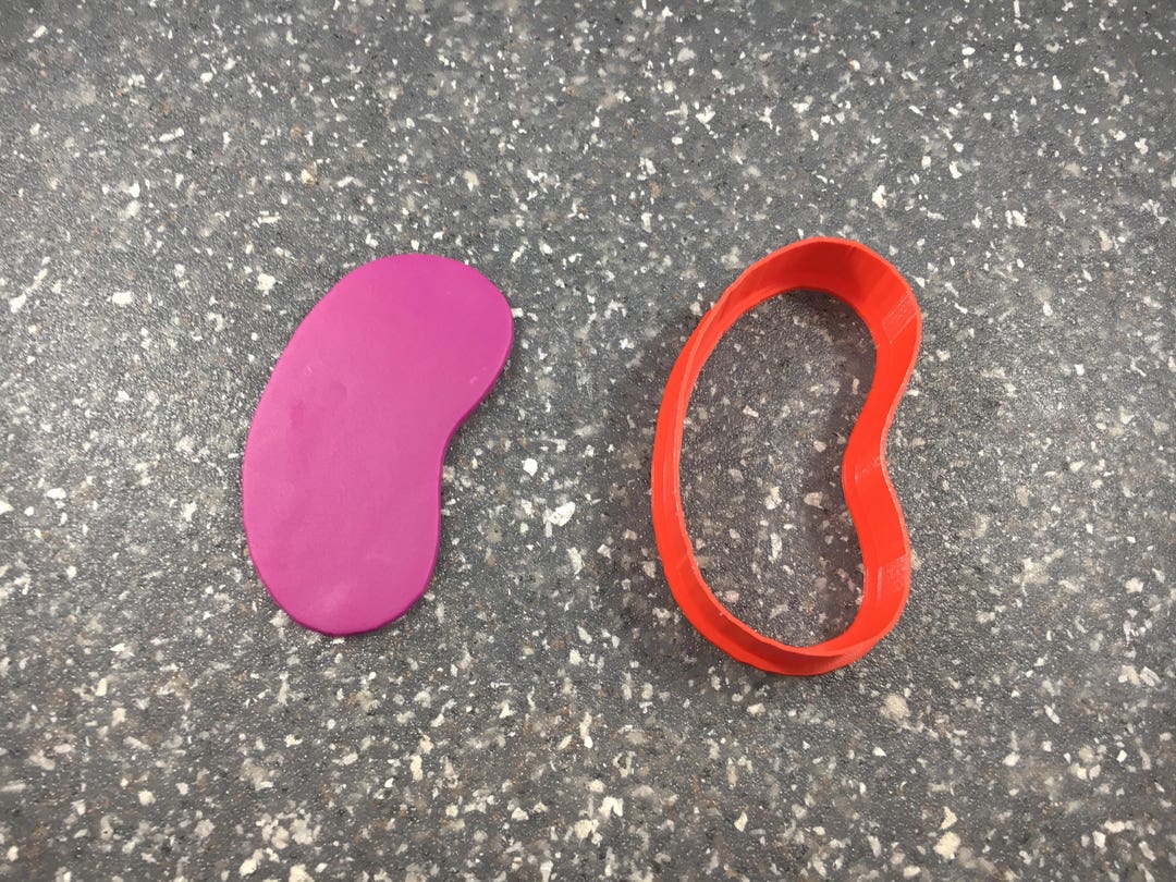 Jellybean Shape Cutter – Sweet Design for Baking, Crafts, and Easter or ...