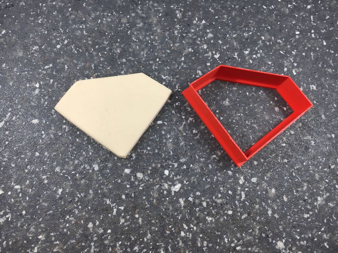 Diamond Gem Shape Cookie Cutter - Elegant Design for Wedding, Party, or ...