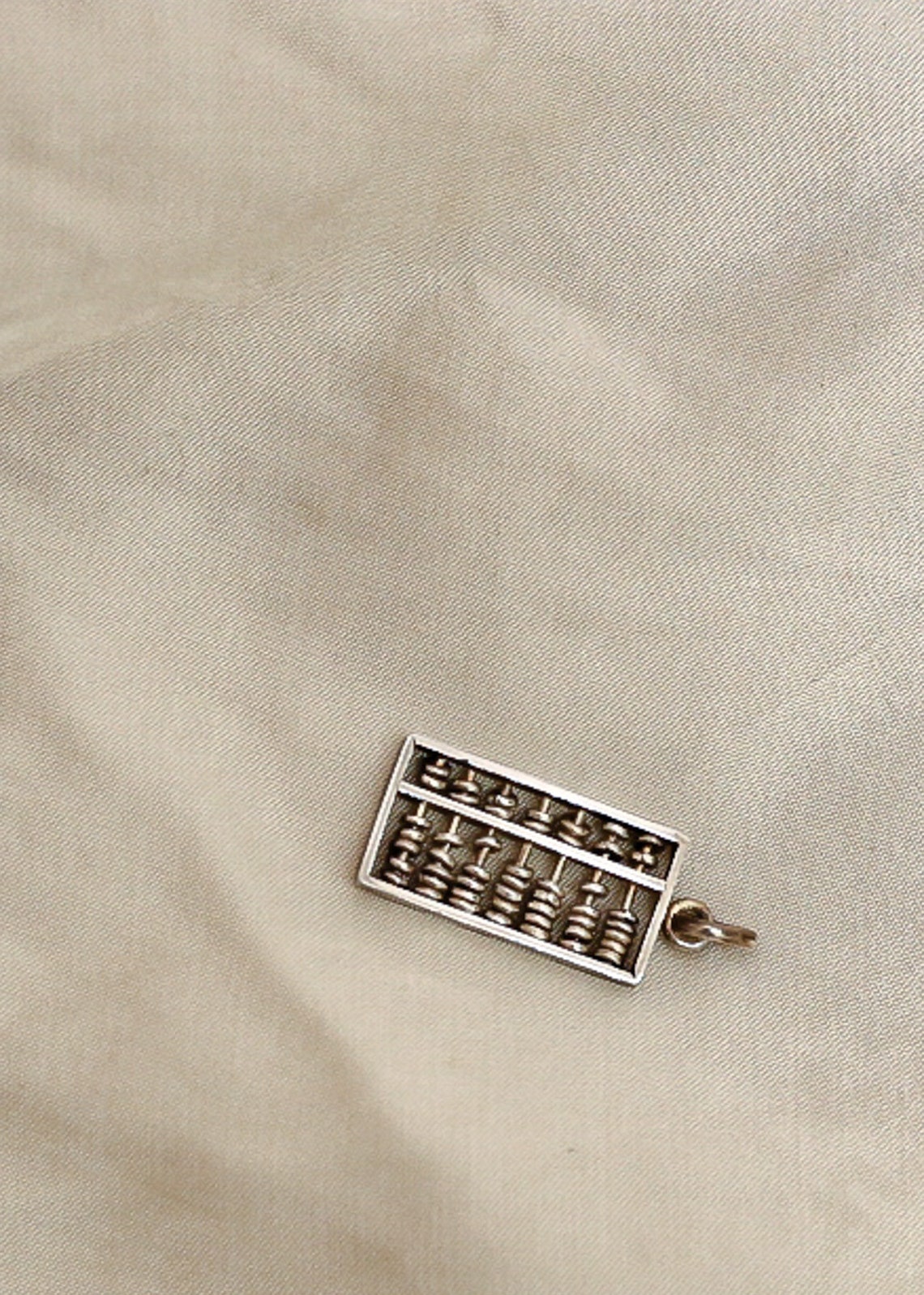 Antique Japanese Sterling Silver Abacus Charm Pendant - Etsy