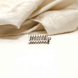 Antique Japanese Sterling Silver Abacus Charm, Pendant, - Etsy