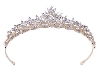 Gold Tiara | Etsy