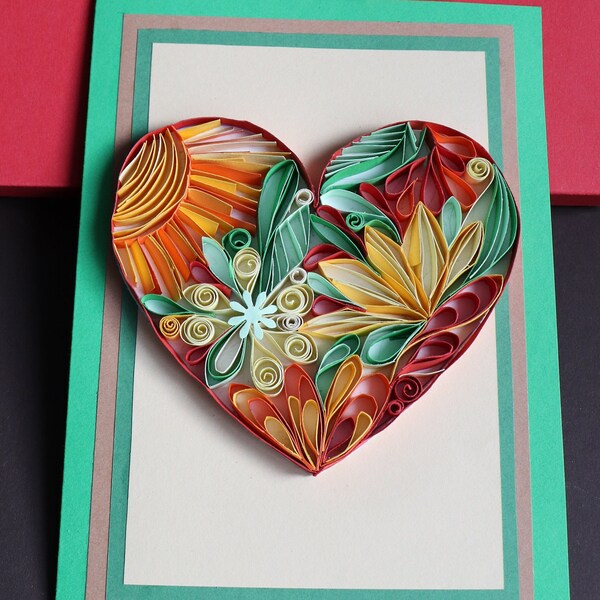 Quilling Valentine - Etsy