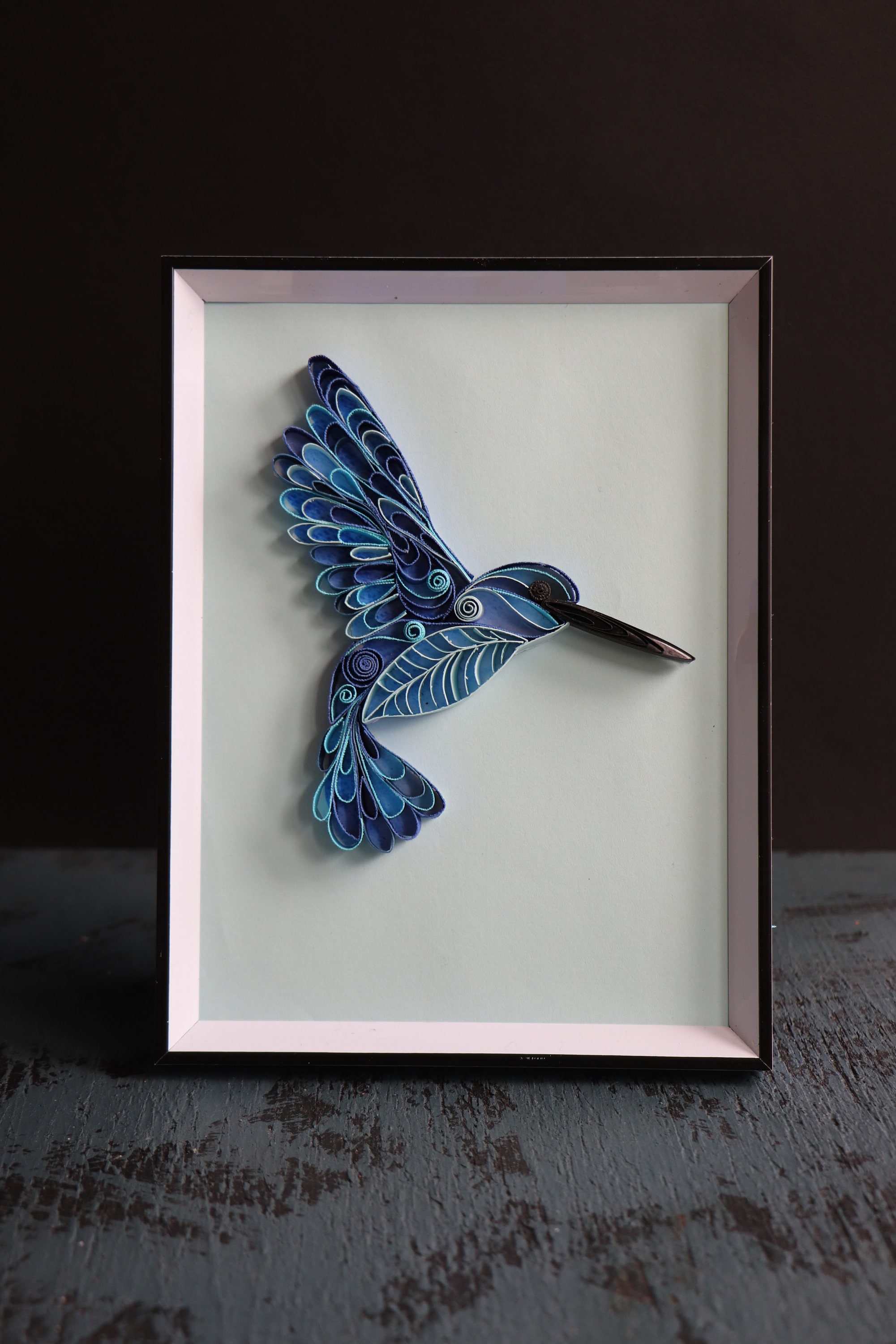 How to Make Quilled Hummingbird / Quilling Tutorial / - Etsy Ireland