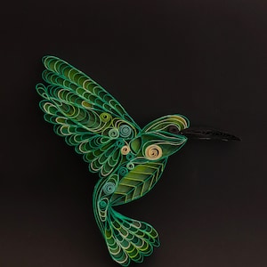 Create Quilled Hummingbird Art With Ease: Step-by-step Tutorial, PDF ...