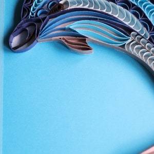 Dolphin Pattern for Crafting Quilled Masterpieces,dive Into Creativity ...