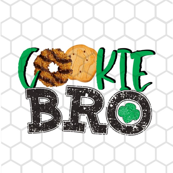 Cookie Bro Girl Scouts PNG Digital Download Digital - Etsy