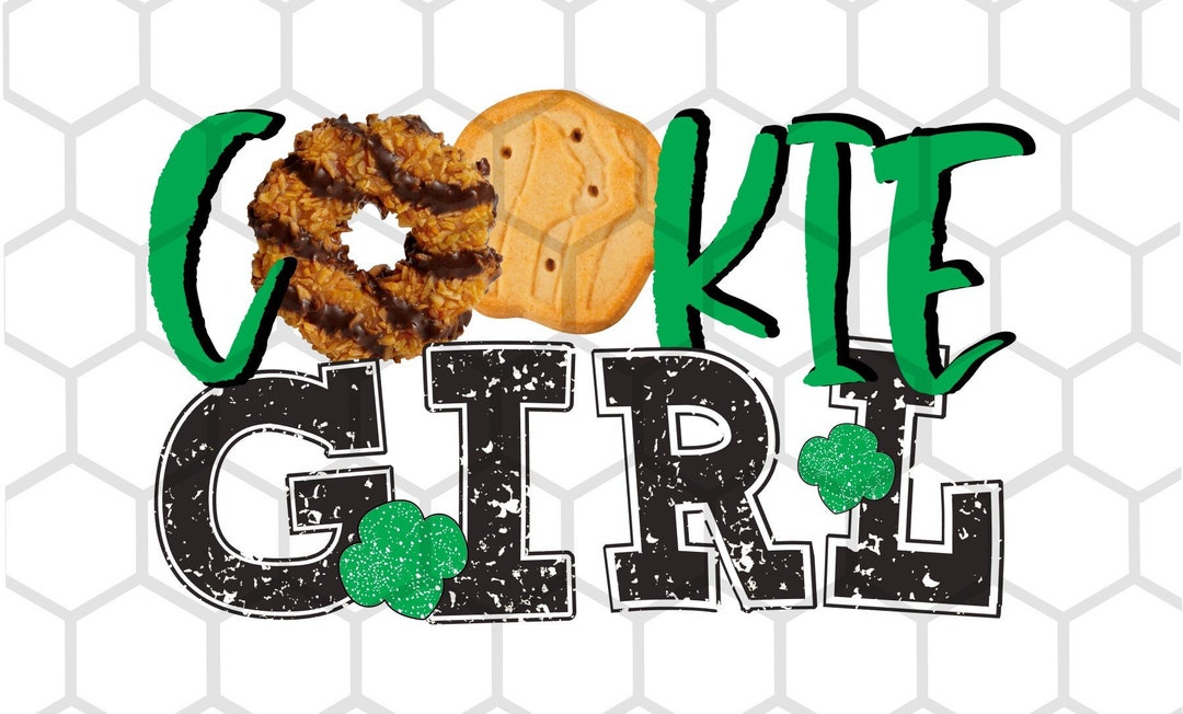 Cookie Girl Scouts PNG Digital Download Digital Sublimation PNG Girl ...