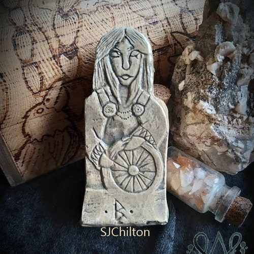 Frigg Statue Friga Frigga Norse Gods God Altar Sculpture - Etsy