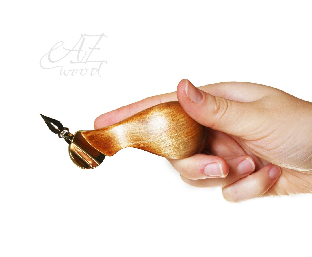 Ergonomic Pen Holder drop Oblique Pen Holder - Etsy