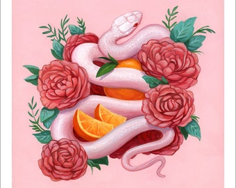Albino Snake - Etsy