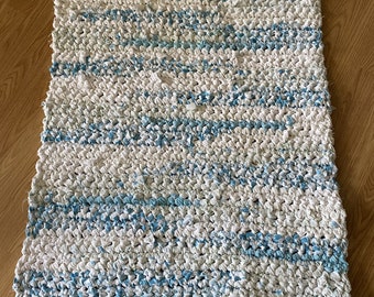 Crocheted Rag Rug - Etsy