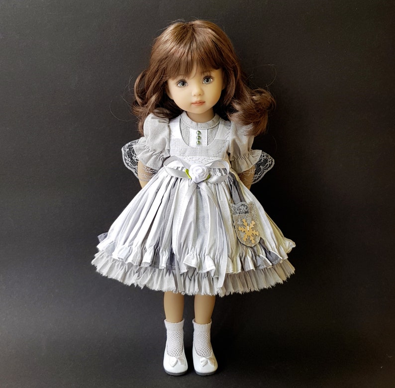 Light Gray Dress Doll Little Darling 13 Two-layer Doll | Etsy