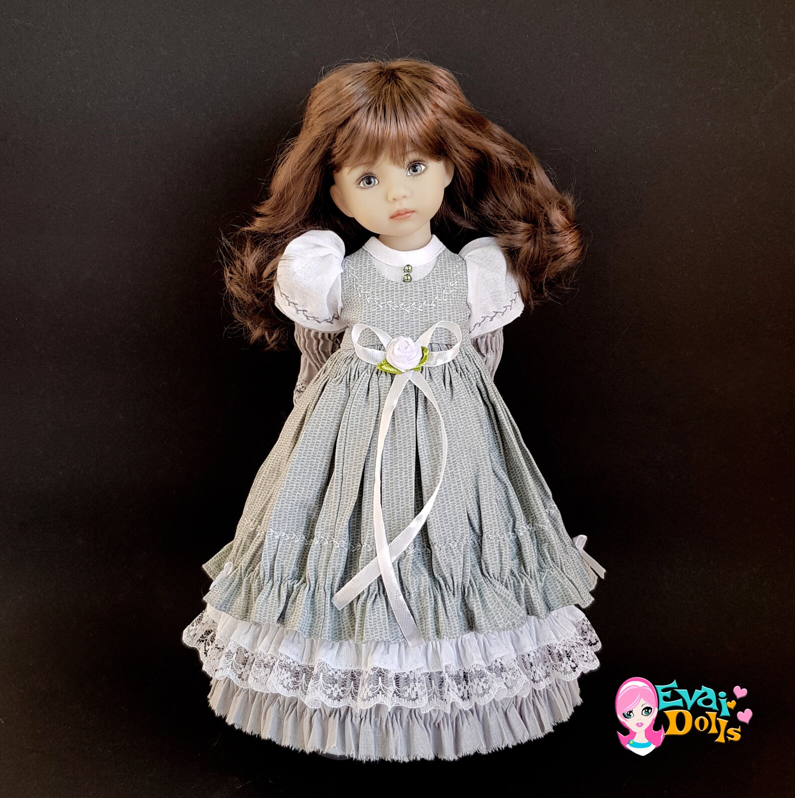 Little Darling Dianna Effner Doll 13 Gray Three-layer - Etsy