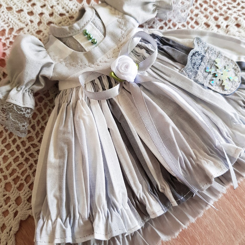 Light Gray Dress Doll Little Darling 13 Two-layer Doll | Etsy