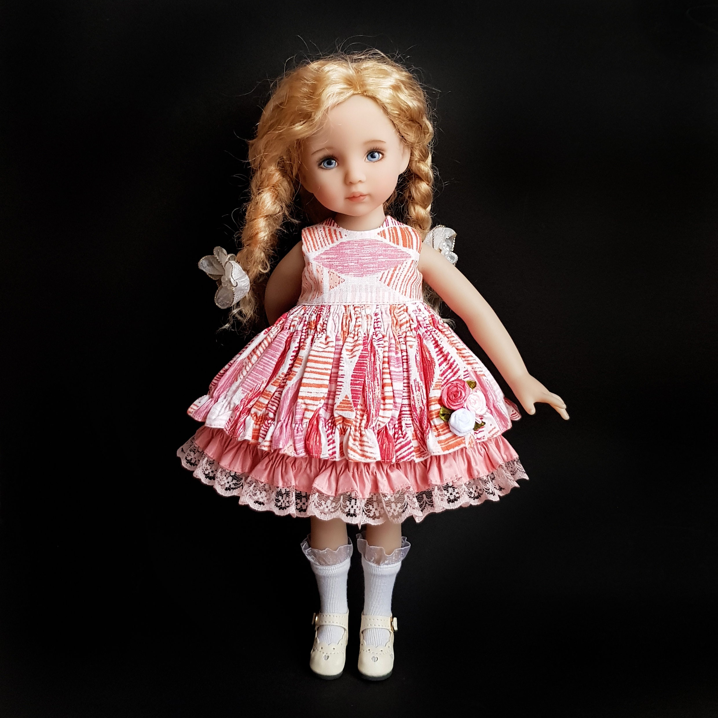 Little Darling 13 Pink Two-layer Sleeveless Dress Dress - Etsy