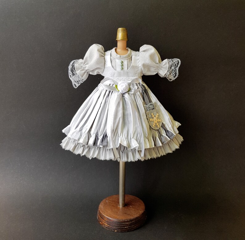 Light Gray Dress Doll Little Darling 13 Two-layer Doll | Etsy