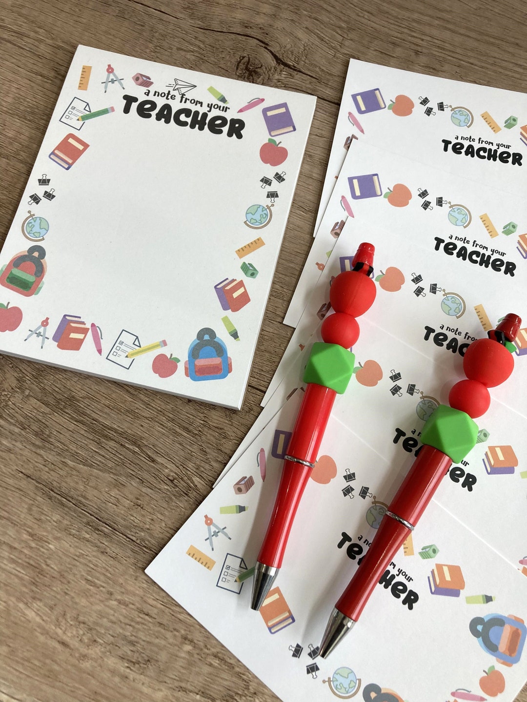 Custom Teacher Gift Set, SPED Teacher, ASD Awareness ID Holder, Teacher ...