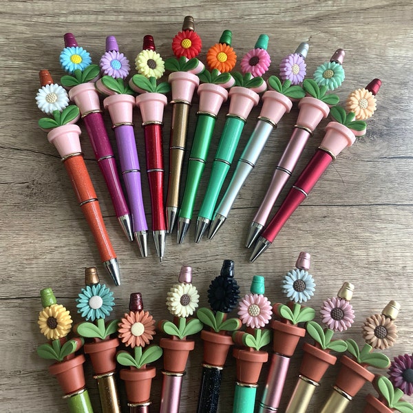 Flower Pot Pen - Etsy