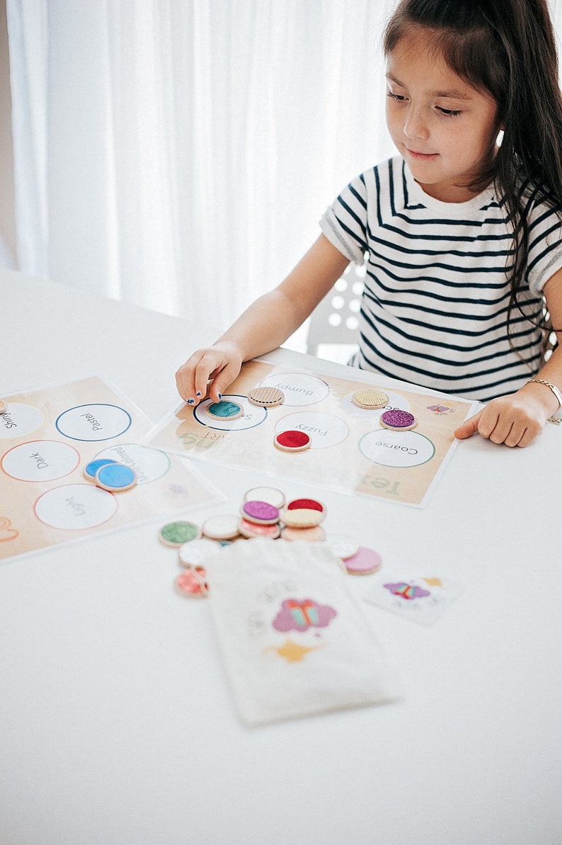 Preschool & Kindergarten Sensory Sorting Activity and Match - Etsy