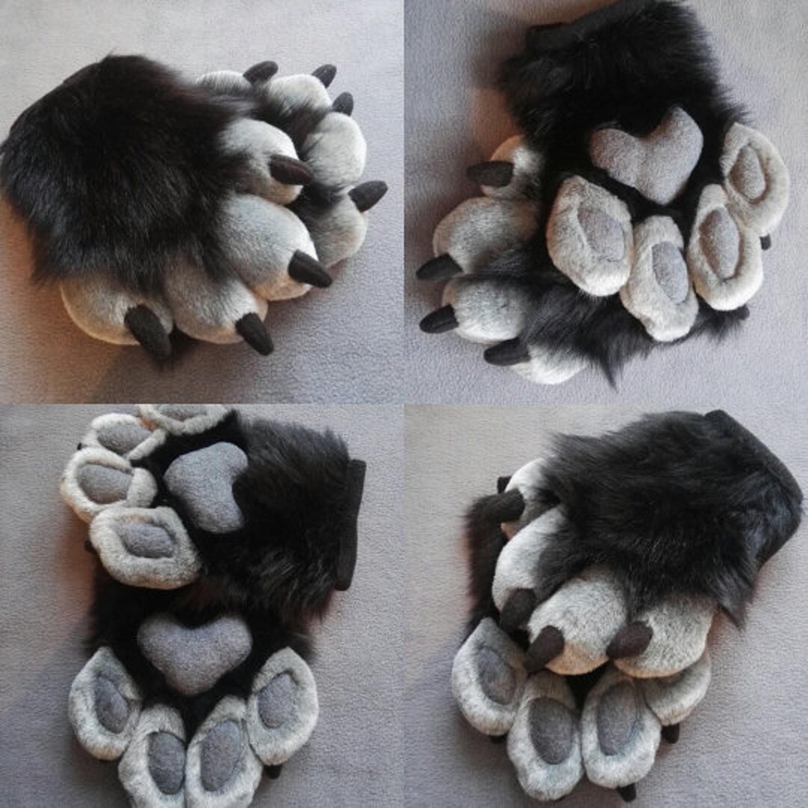 Plush Fursuit Costume Claws - Etsy