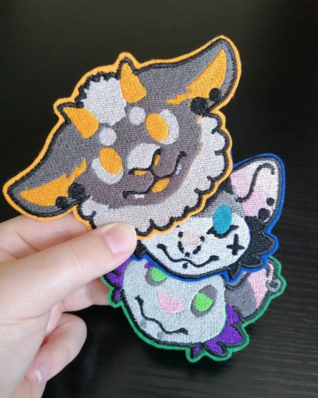 Custom Fursona OC Embroidered Patch - Etsy