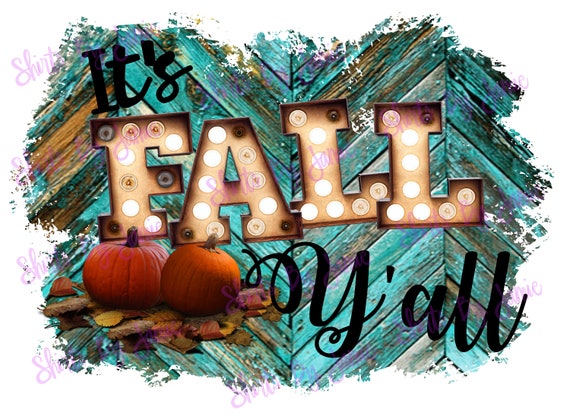 It's Fall Yall Digital Download - Etsy