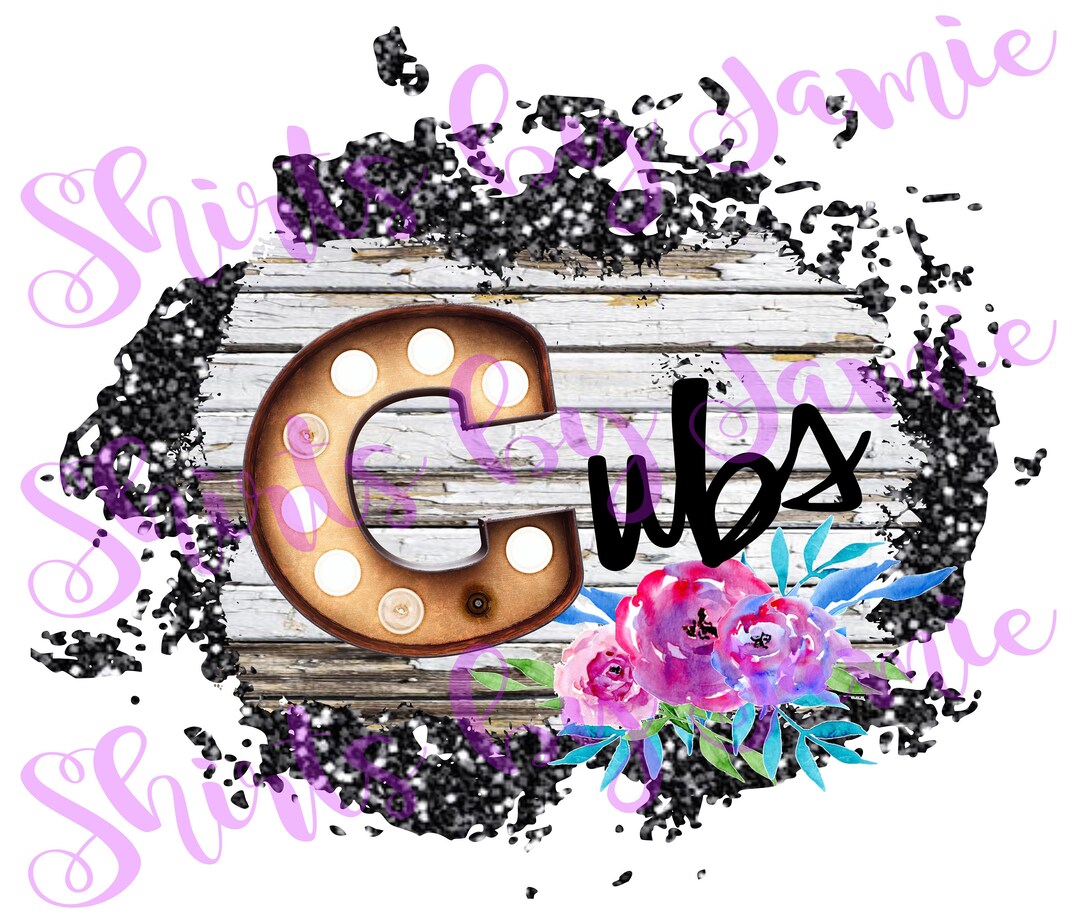 Glitter Look Cubs Sublimation Digital Download - Etsy