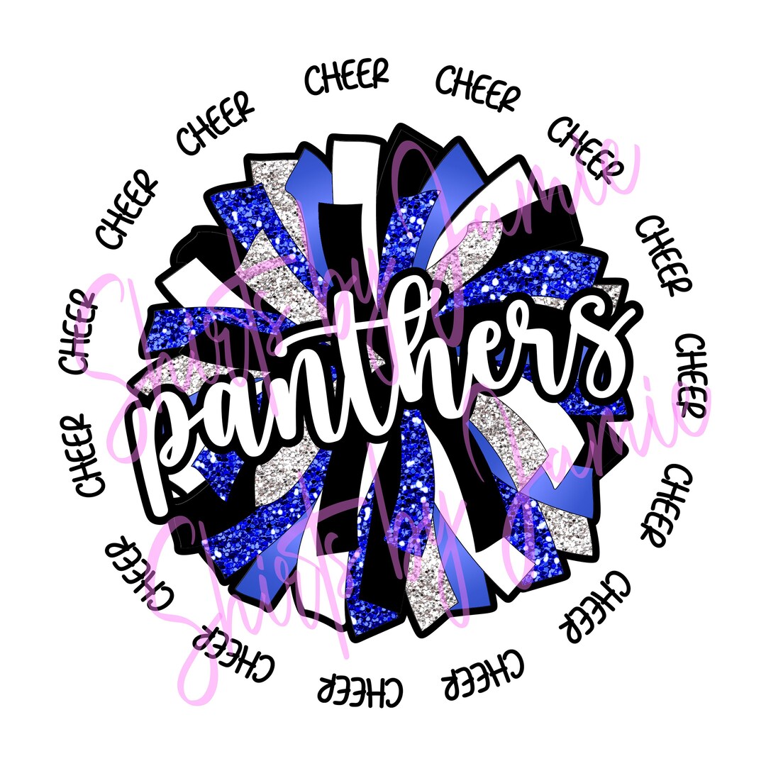 Panthers Cheer Sublimation Digital Download - Etsy