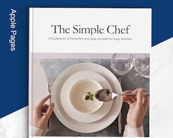 Cookbook and Recipe Template for Apple Pages Instant | Etsy